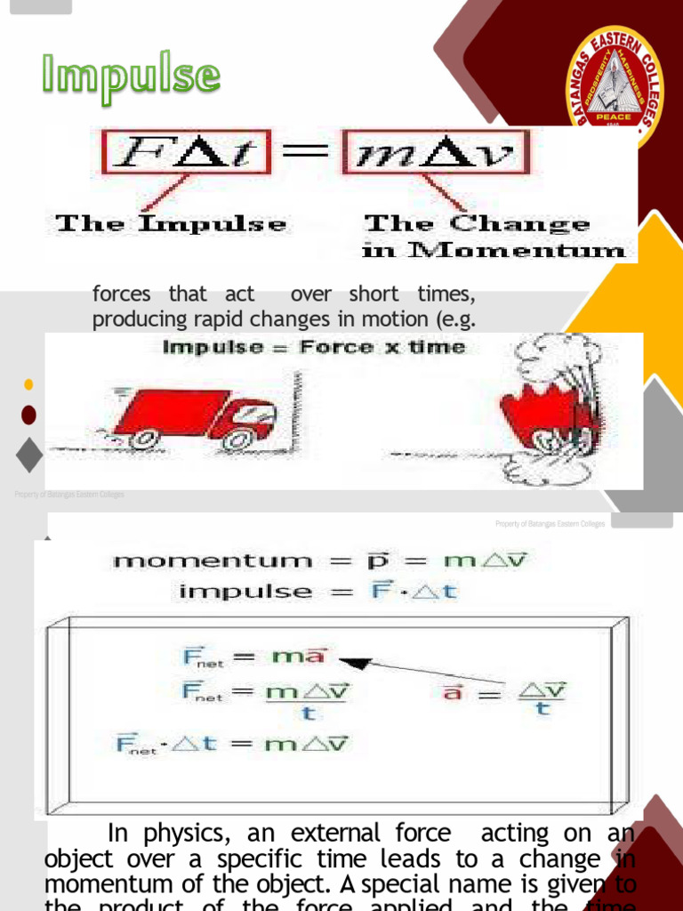 Momentum and Impulse | PDF