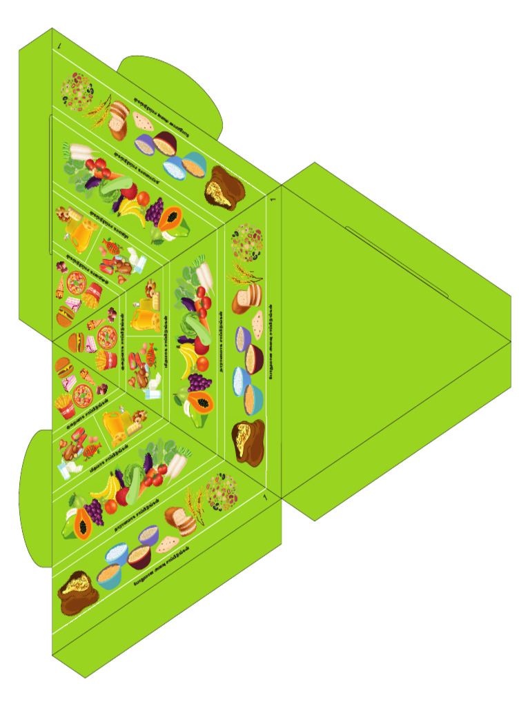 1) Food Pyramid - Tamil | PDF