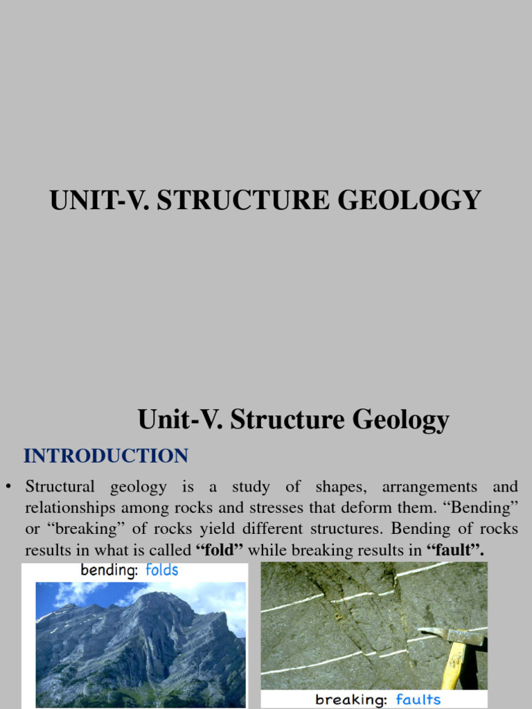 Understanding Structural Geology Concepts | PDF | Fault (Geology) | Geology
