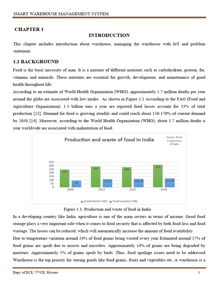 final report 4 | PDF | Internet Of Things | Warehouse