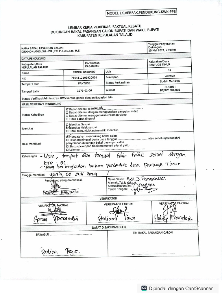 Prinol Bawinto | PDF