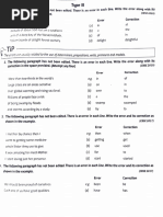 Class 10 Error Correction Worksheet | PDF