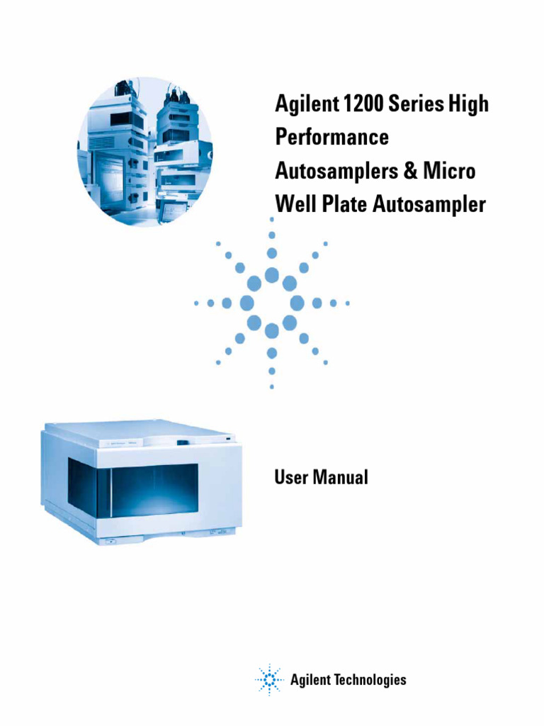 G1367 90011 HP Samplers Ebook | PDF | Valve | Pump
