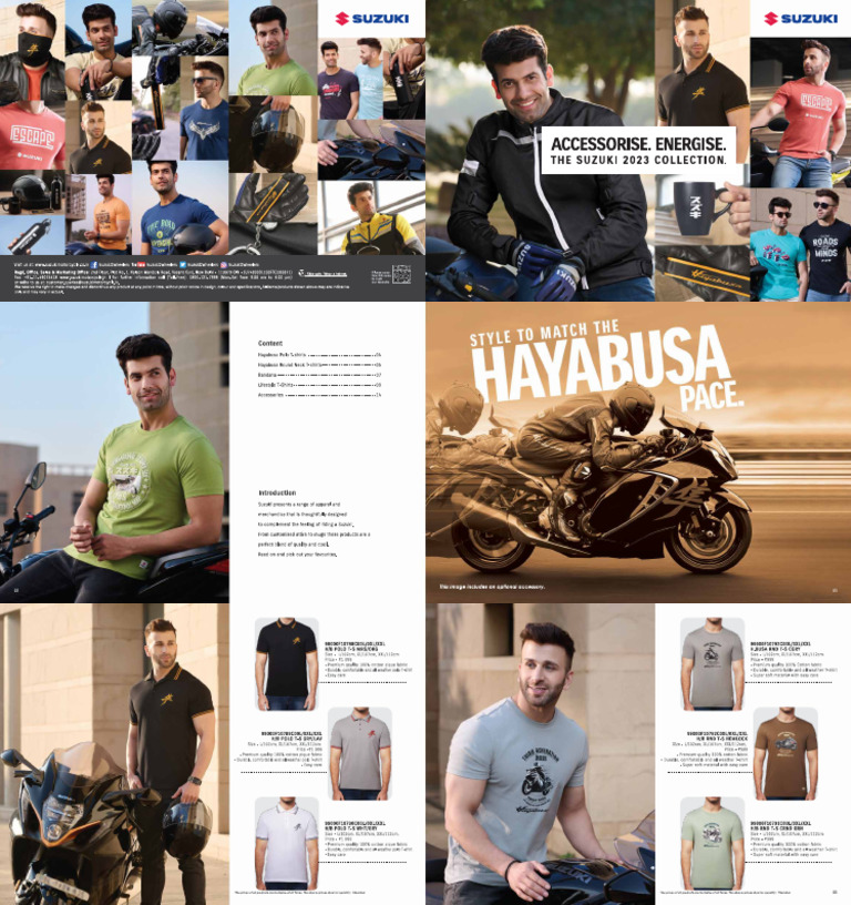 Suzuki Merchandise Brochure A4 Cs | PDF