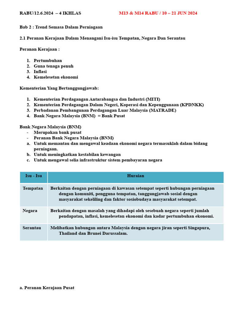 Short Notes Form 3 Science (Chapter 1 - 10) | PDF