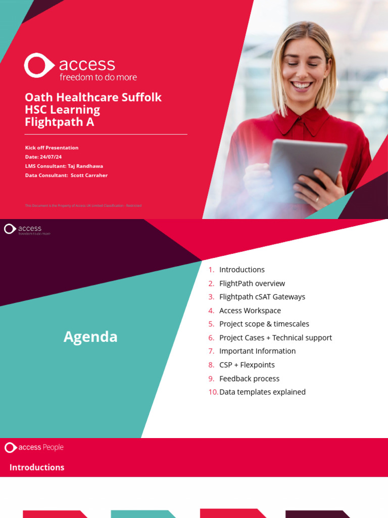 Learning Kick Off Presentation | PDF | Computing | Information Technology