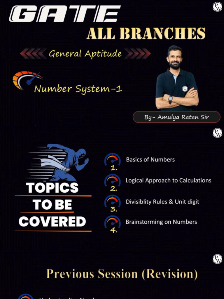Numbers 01 - Class Notes | PDF