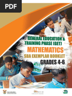Foundation Phase Grade R SBA Booklet | PDF | Educational Assessment ...