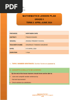 Subject Improvement Plan Maths | PDF | Mathematics | Geometry