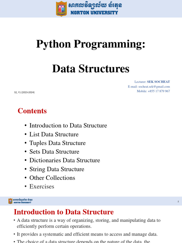 Ch05 Python Data Structures 1721754633 Pdf String Computer Science Queue Abstract