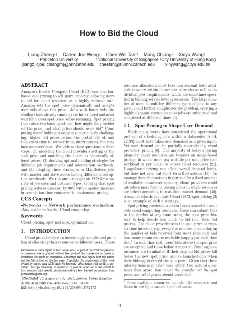 HM HFBL | PDF | Cloud Computing | Auction