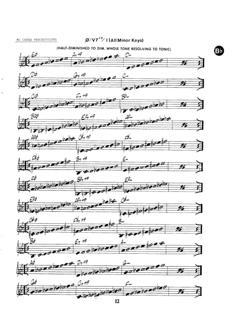 Aebersold-Vol-3-Ii-V7-I-Progressionpdf (Arrastrado) 2 | PDF