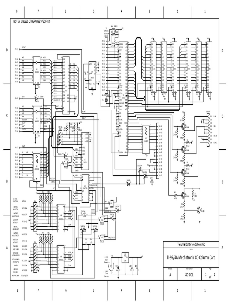 A3 Mechatronic 80 Column Card P1 | PDF | Chess Theory | Chess