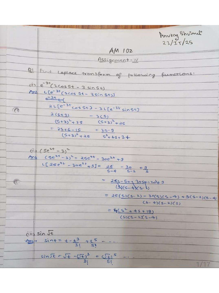 Am 102 Assignment 4 Anurag Bhuimali | PDF