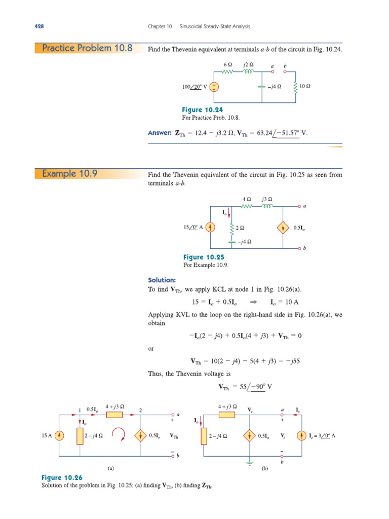 Fundamentals of Electric Circuits (5th Edition) - Alexander & Sadiku (1) - 451 | PDF ...