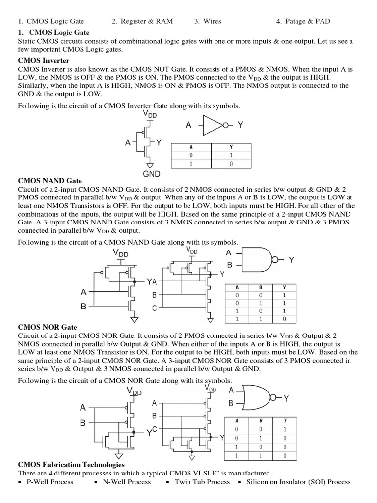 Assignment 1 Fpga | PDF | Cmos | Logic Gate