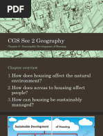 Secondary 2 Geography Study Notes | PDF | Infrastructure | Transport