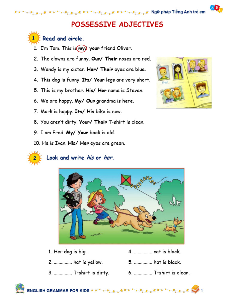 G2.3possessive Adjectives | PDF