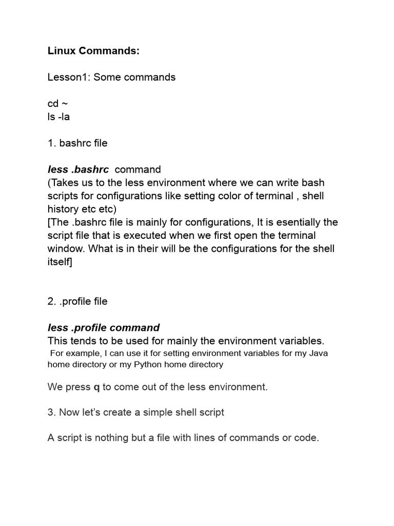 Linux Commands Imran Pdf Unix Computer Science 6505