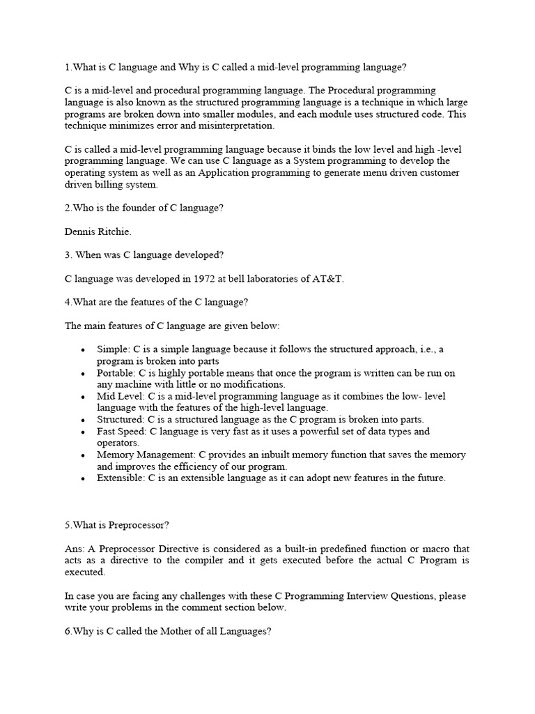 Cp Viva Pdf Variable Computer Science Parameter Computer Programming