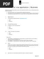 VFS Schengen Visa Document Checklist | PDF | Travel Visa | Birth ...