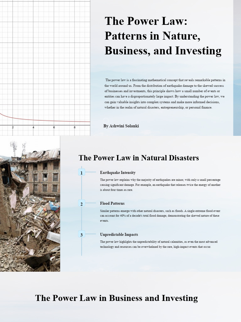Understanding the Power Law | PDF | Power Law | Risk