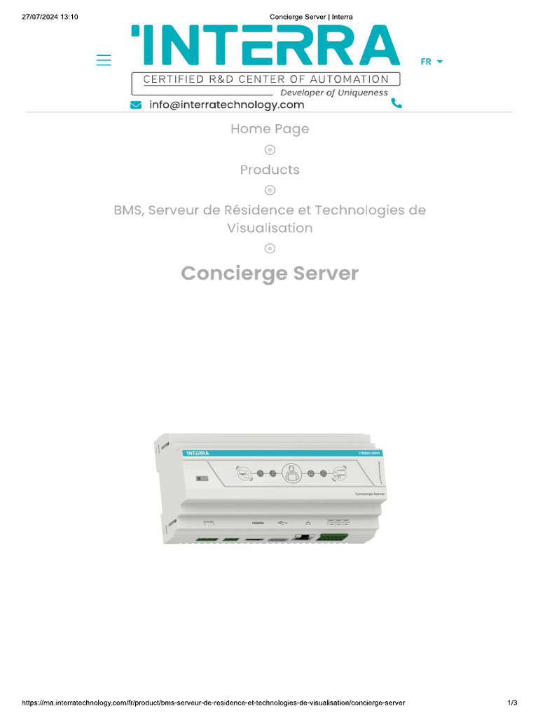 Concierge Server | PDF