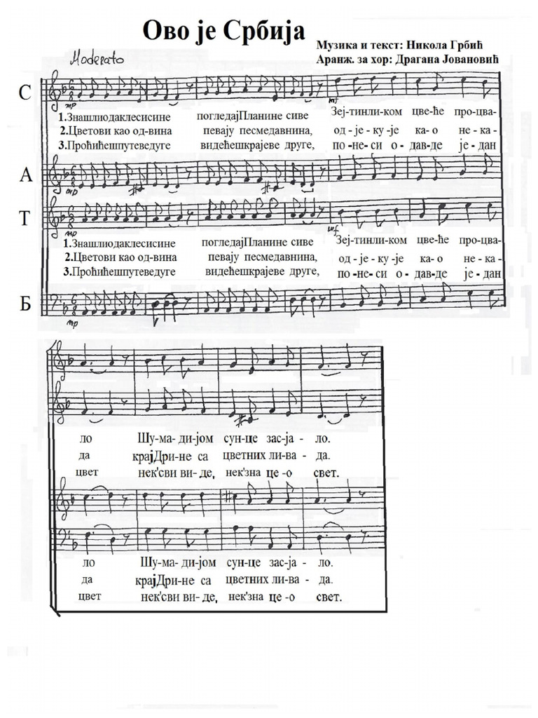 Ovo Je Srbija | PDF