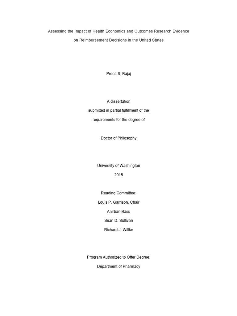 HEOR Concepts | PDF | Health Economics | Cost Effectiveness Analysis