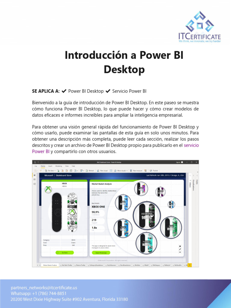 power bi laboratorio | PDF | Red mundial | Internet y web