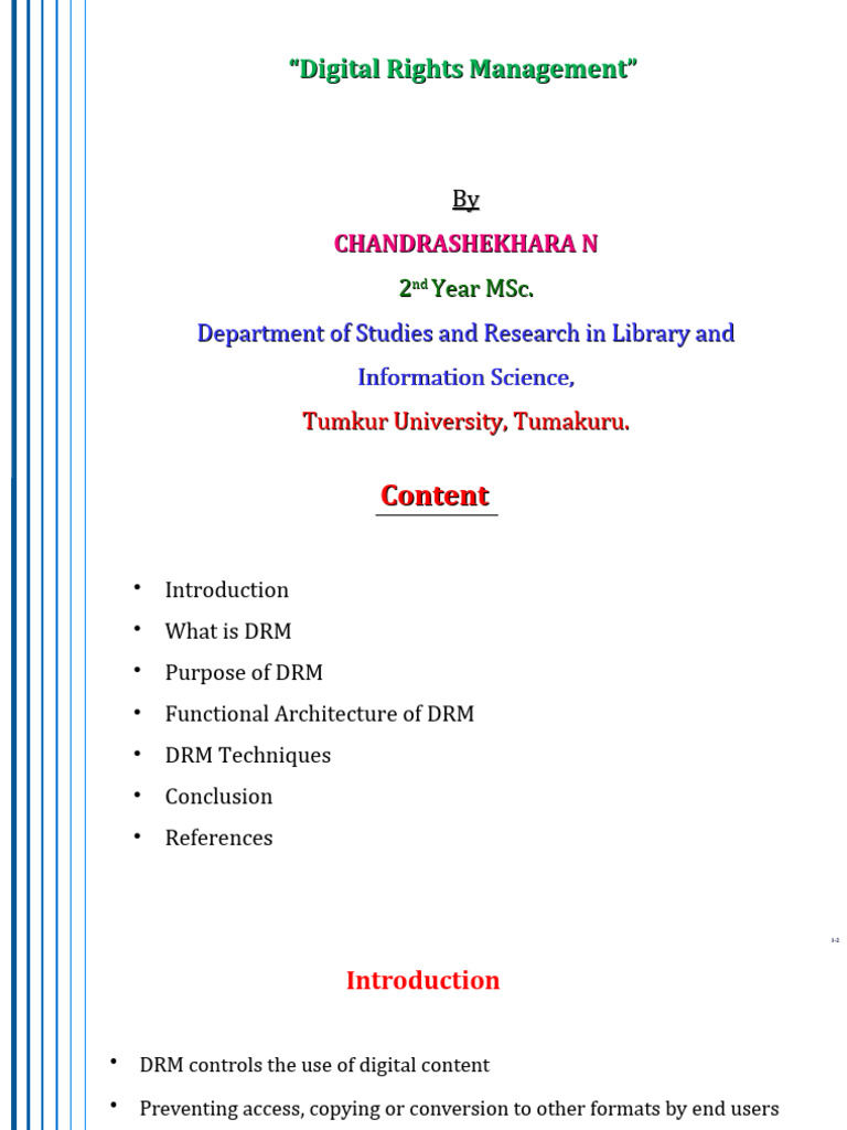 Digital Rights Management | PDF | Digital Rights Management | Public ...