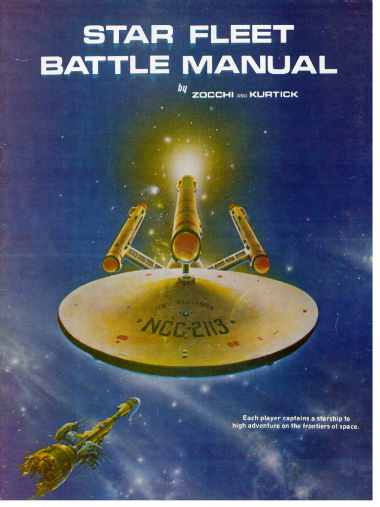 Star Fleet Battle Manual by Zocchi | PDF