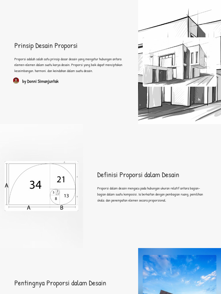 Prinsip Proporsi dalam Desain Grafis | PDF