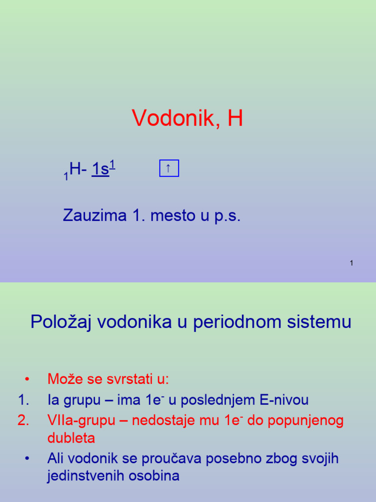 A Vodonik | PDF