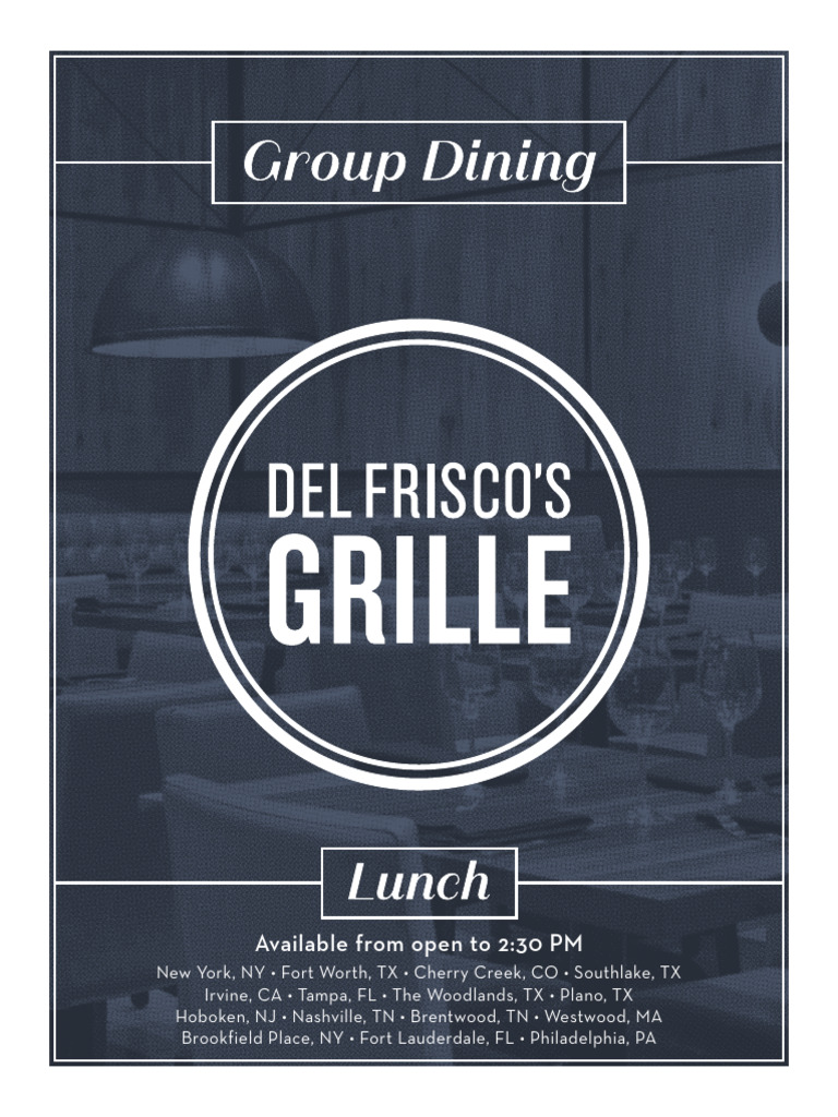 Group Dining Lunch Menu Options | PDF | Drink | Salad