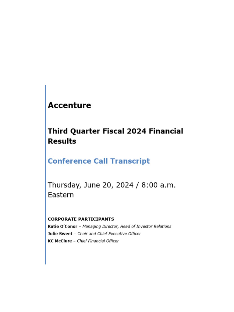 Accenture | PDF | Analytics | Taxes