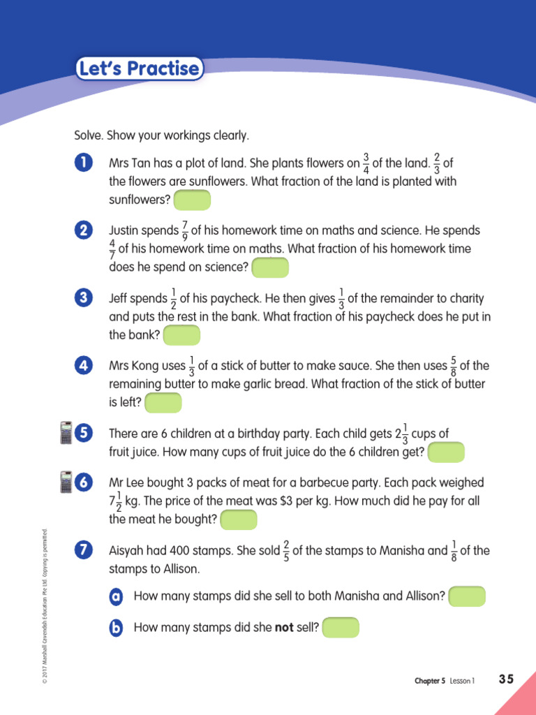 Ch5 Practice Worksheet | PDF