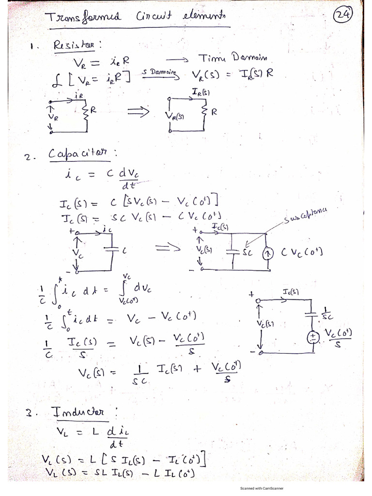 Circuit and Systems Unit 4 | PDF
