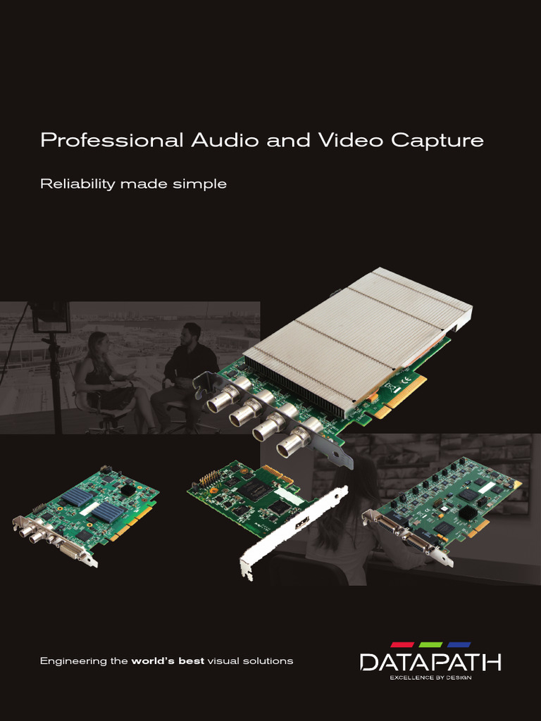 Datapath Capture Cards for AV Solutions | PDF | Hdmi | Television ...