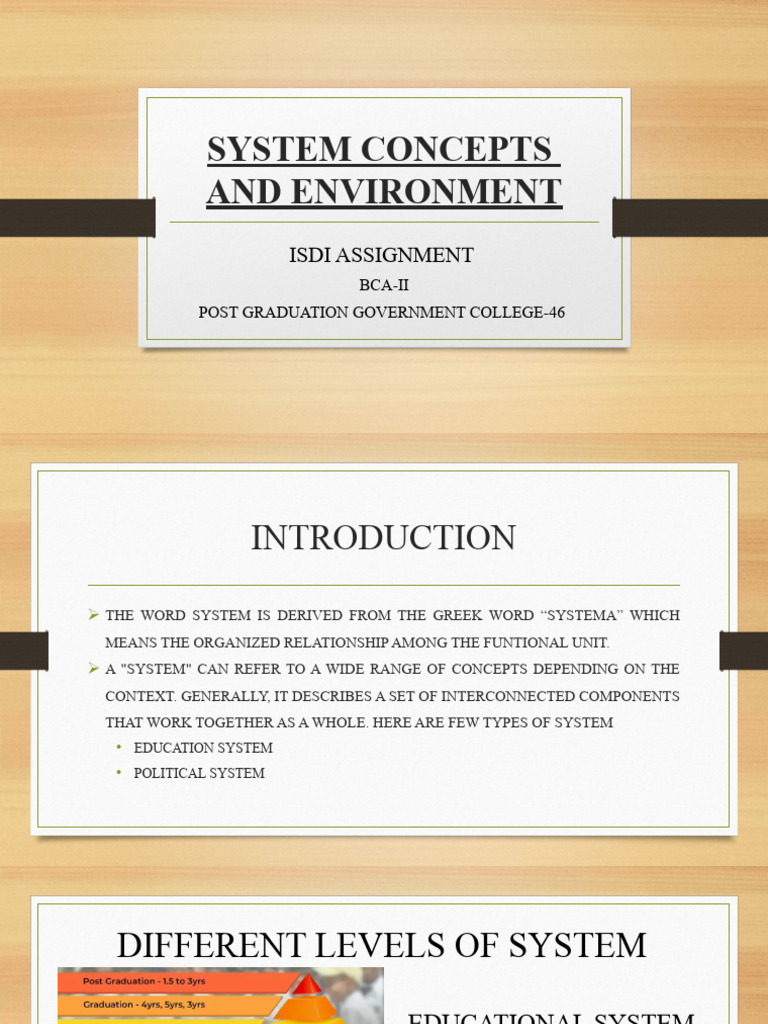 System Concepts | PDF | System | Software Development Process