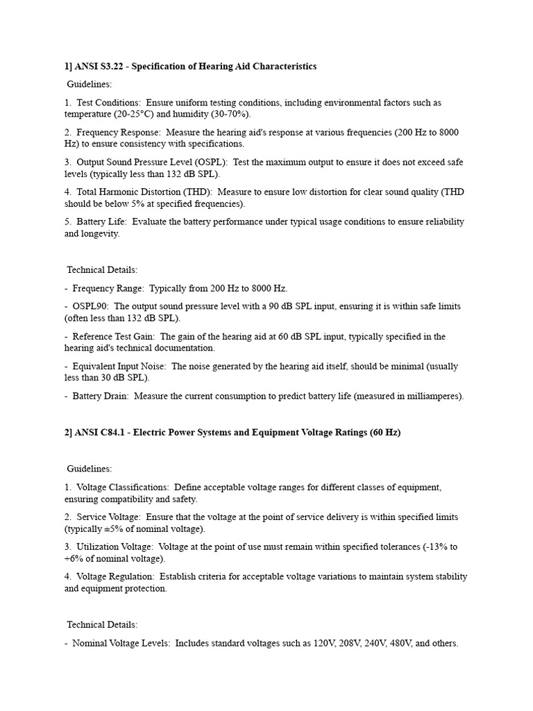 Ansi S3 | PDF | Decibel | Electrical Engineering