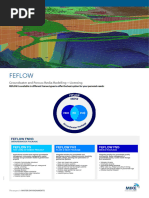 FEFLOW 70 Introductory Tutorial | PDF | Finite Element Method | Aquifer
