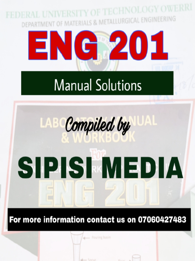 Eng 201 Manual Solution | PDF