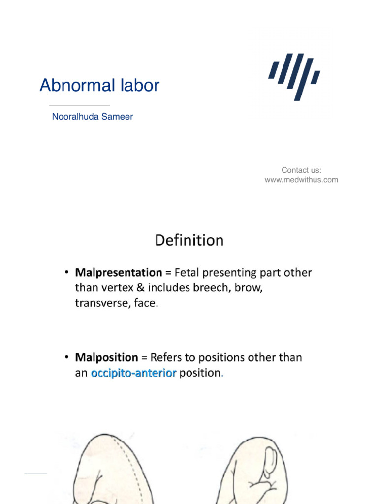 Abnormal labor | PDF | Childbirth | Pelvis