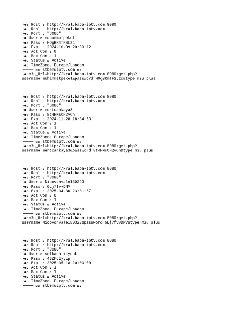 Xtream Codes M3u Playlist | PDF