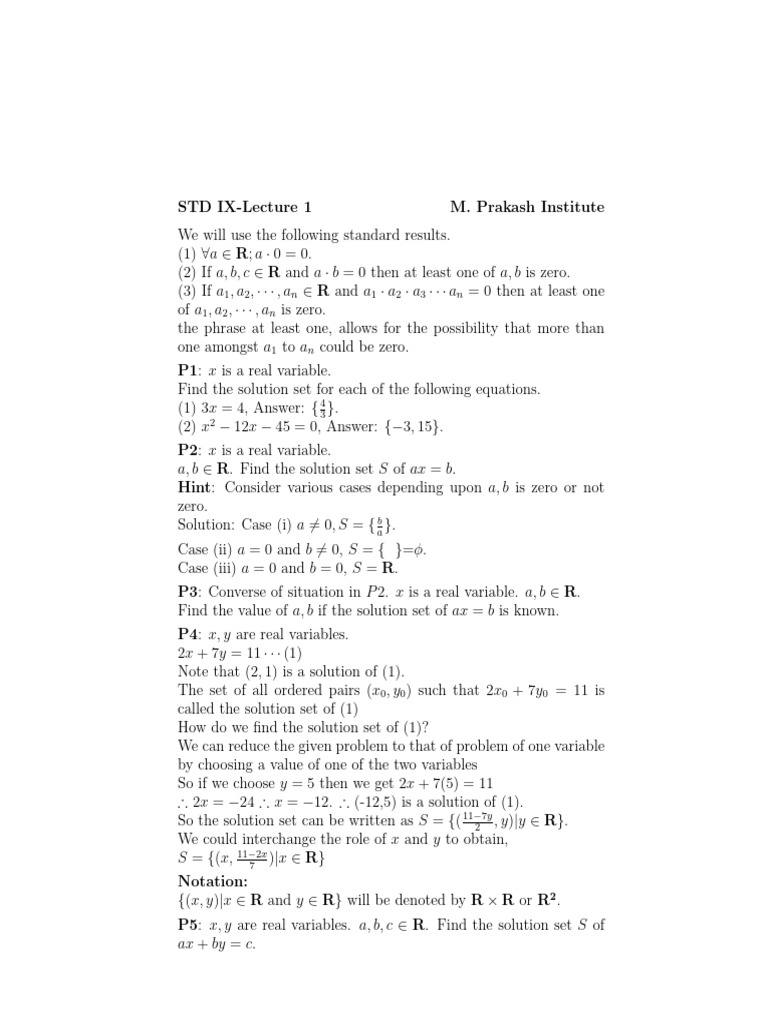 Maths L1 MPA 9th | PDF | Mathematics | Mathematical Analysis