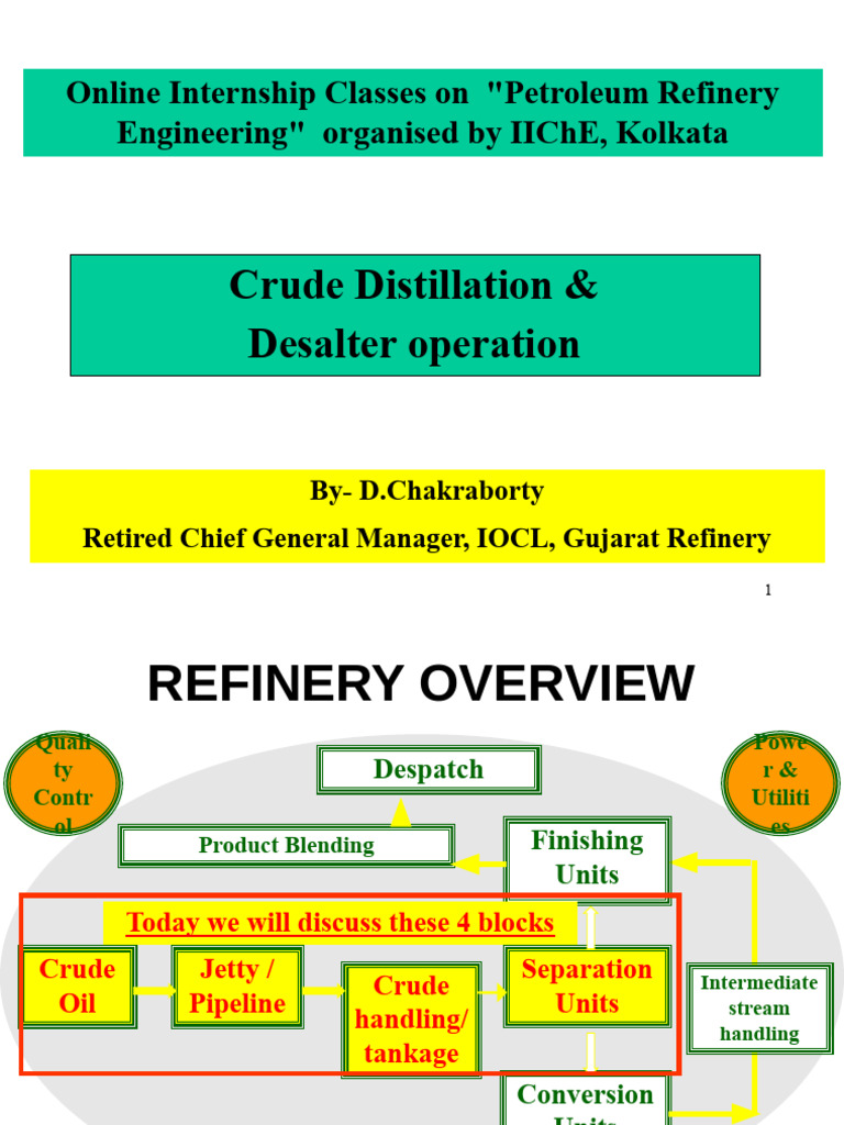 Refinery Distillation Guide | PDF | Oil Refinery | Petroleum