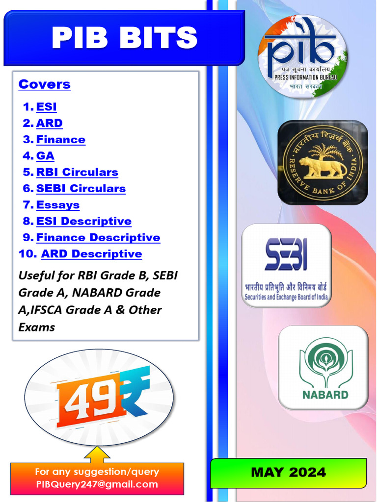 PIB - Bits MAY 2024 Updated 2024 03 06 11 06 45 | PDF | Consumer Price ...