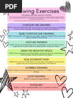 12 Essential Drawing Warm-Up Exercises | PDF | Drawing | Sphere
