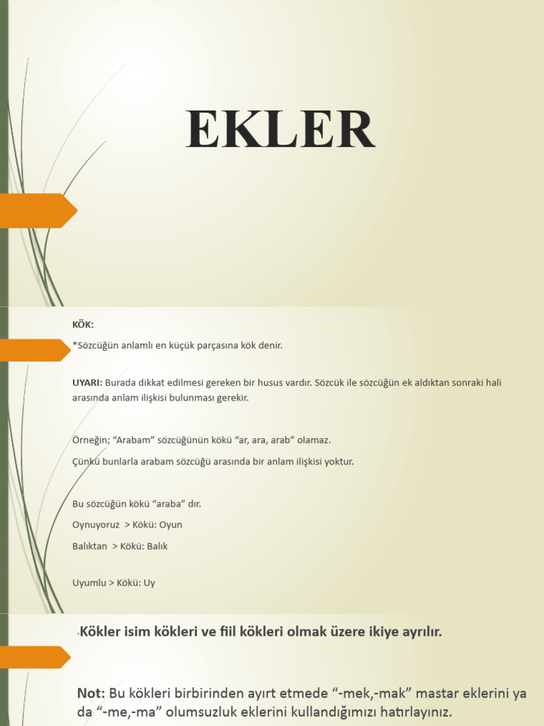 EKLER | PDF